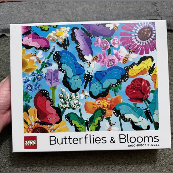 Lego | Games | Lego Butterflies Blooms 00 Pieces Jigsaw Puzzle | Poshmark
